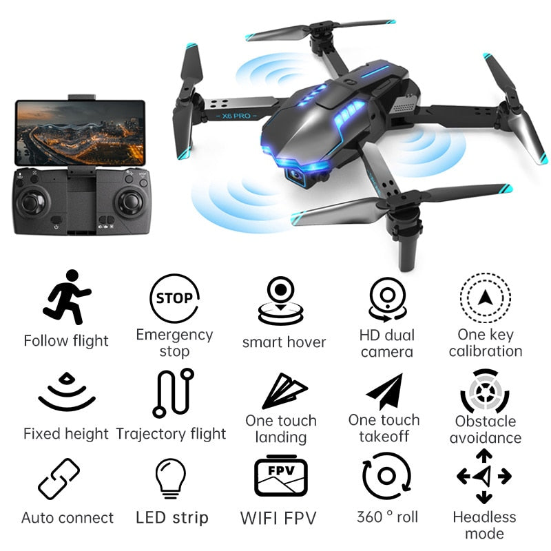 Sturdy 6-Rotor Drone – DartNFly